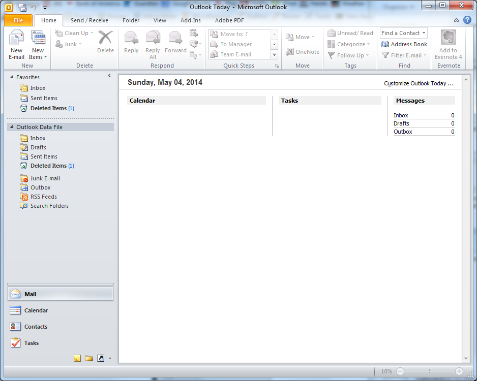 How to Configure Email with Microsoft Outlook 2010 – Thirsty Lemur ...